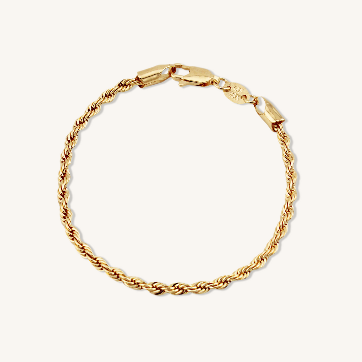 Gold Filled Rope Twist Bracelet - Tarnish Free – Mermaid Haus Jewelry